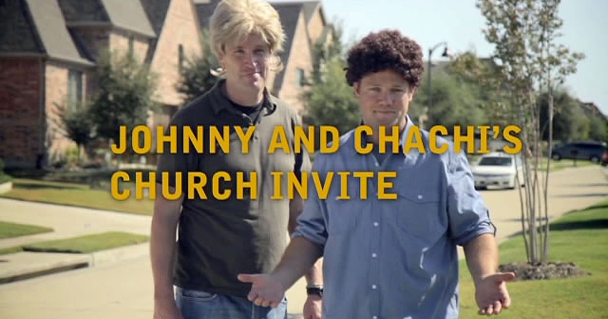 Johnny And Chachi's Church Invite